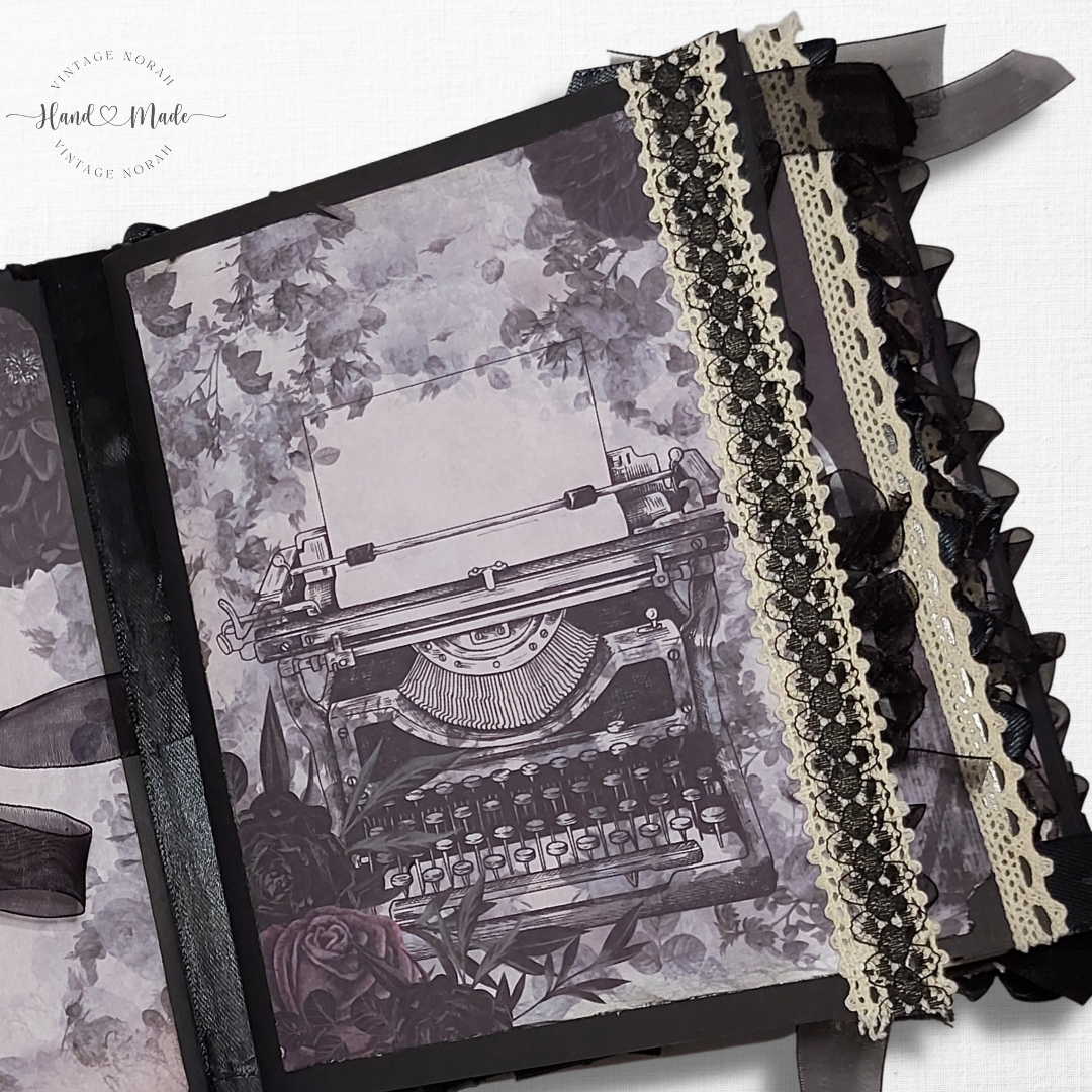 ‘Dear Dahlia’ Journal ~ A nod to Wednesday Addams! – Vintage Norah