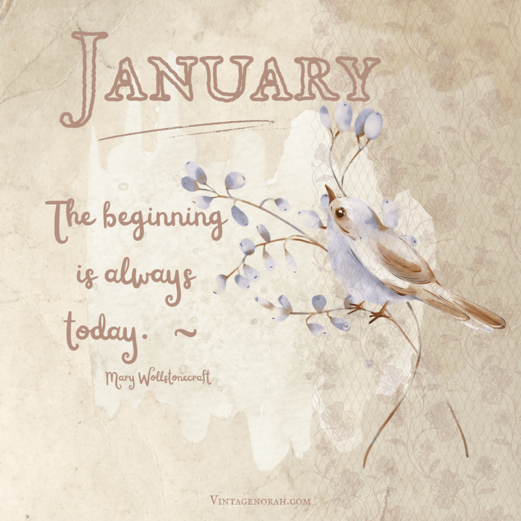 JANUARY – Vintage Norah